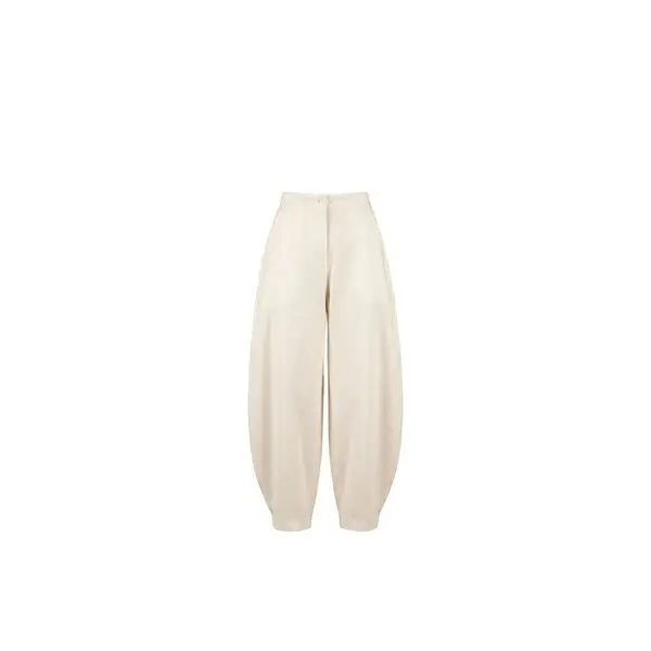 COLLECTED XX Neelum Barrel Fit Pants - White