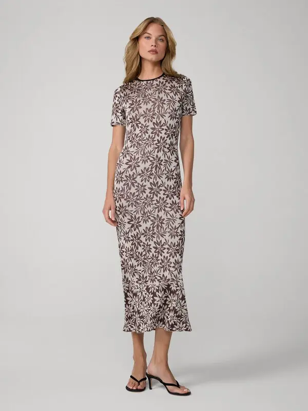Diane Von Furstenberg Rhona Dress - Thistle Brown