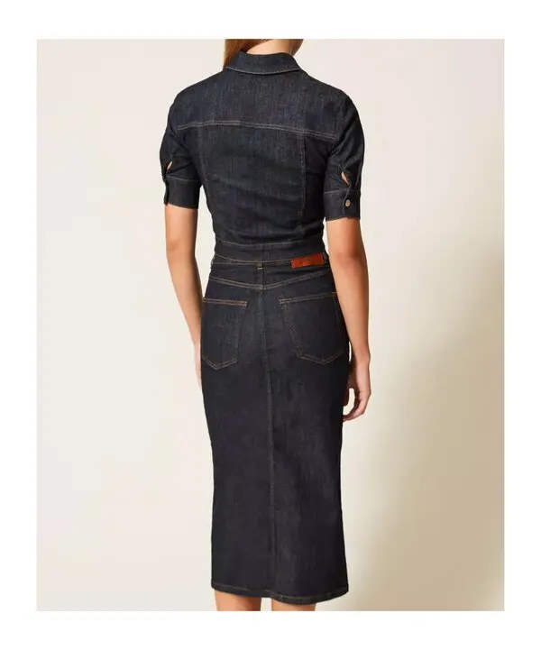 TWINSET Slit Midi Skirt