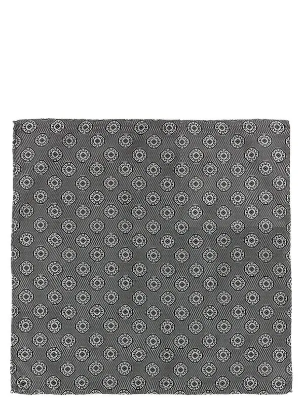 Brunello Cucinelli Silk Clutch Bag - Gray