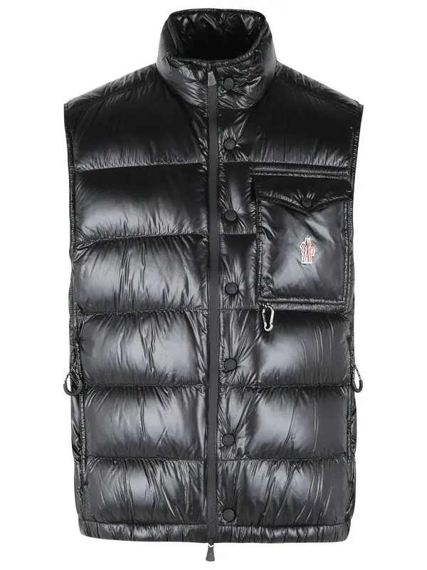 Moncler Polyamide Padded Vest - Black
