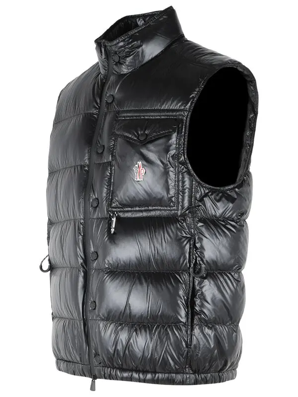 Moncler Polyamide Padded Vest - Black