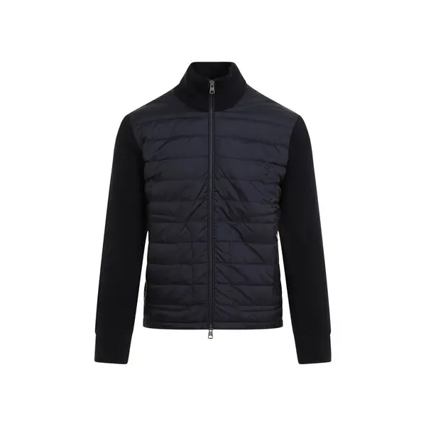 Moncler Tricot Cardigan Jacket - Blue