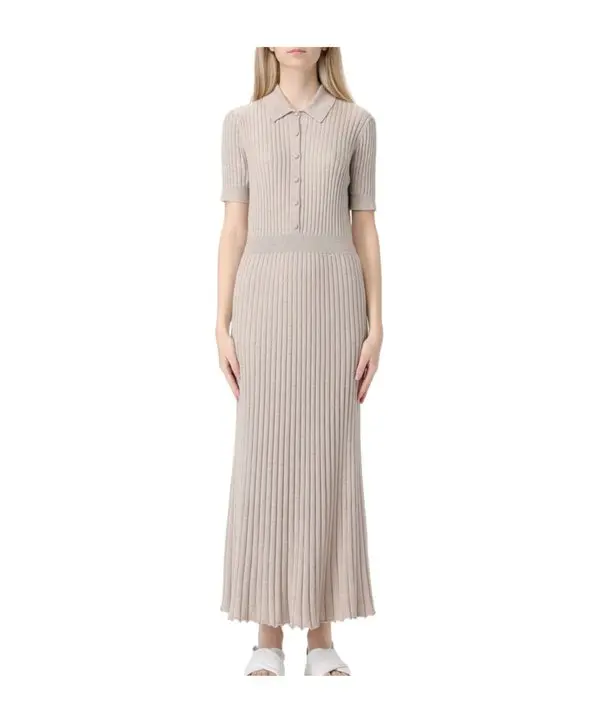 Gabriela Hearst Knitted Short-sleeve Maxi Dress