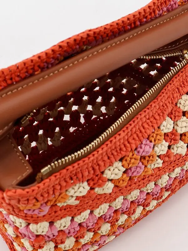 Loewe Paula's Ibiza-puzzle Edge Crochet Handbag