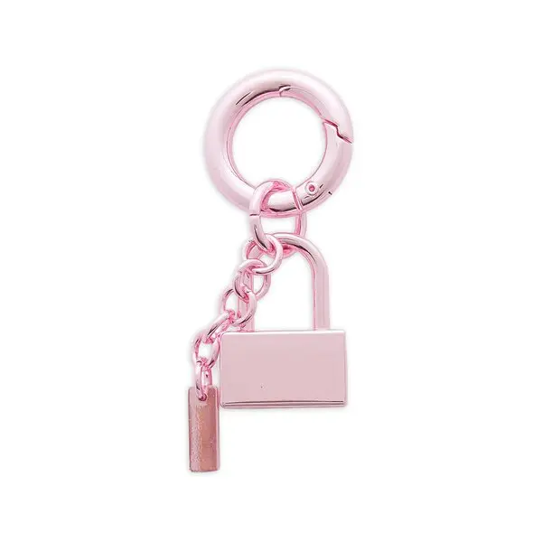 DIESEL® Padlock Charm With Logo Detail