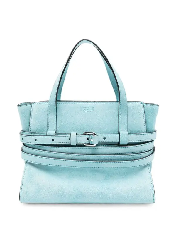 Moschino Tie Me Leather Handbag - Multicolor