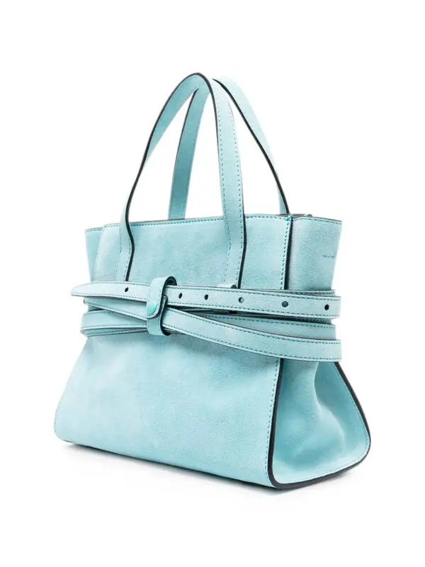 Moschino Tie Me Leather Handbag - Multicolor