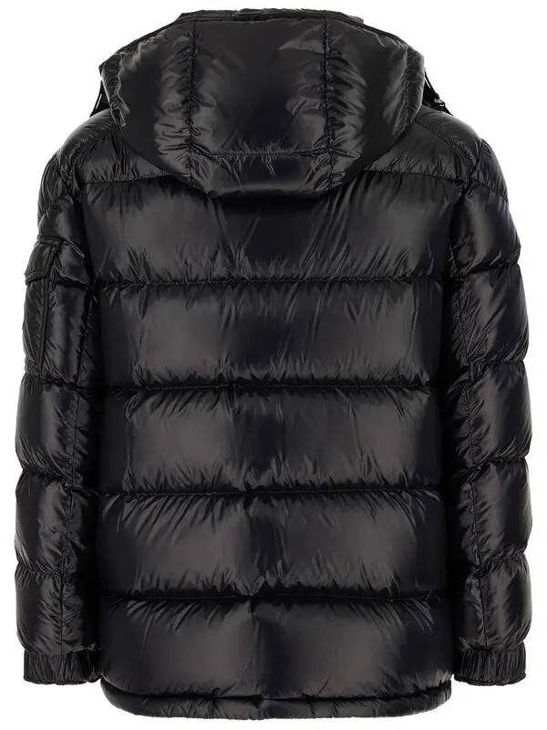 Moncler Maire Hooded Short Down Jacket - Black
