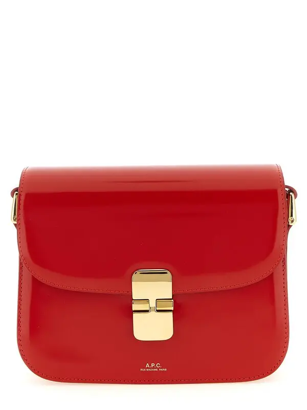 A.p.c. Grace Small Crossbody Bag - Red