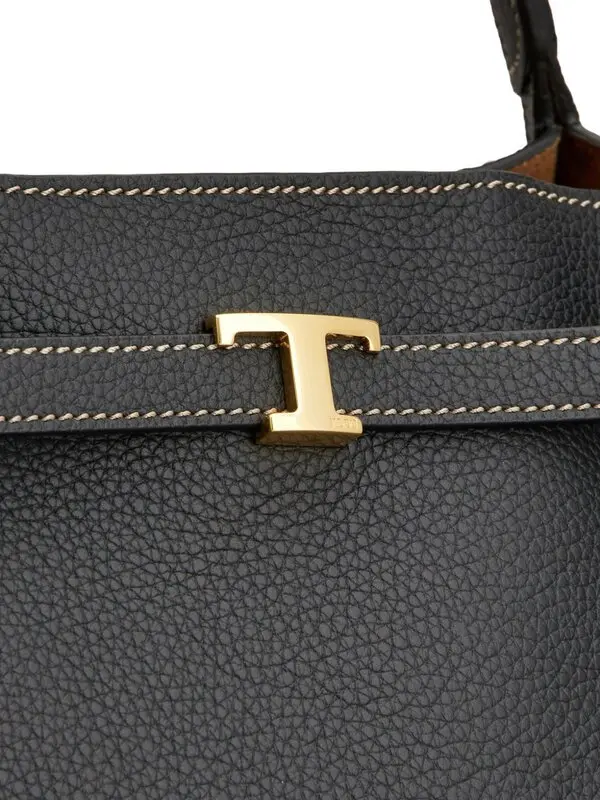 TOD'S Timeless Small Leather Tote Bag - Multicolor
