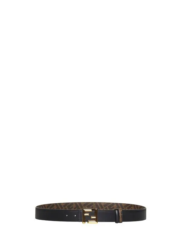 Fendi Reversible Ff Buckle Belt - Multicolor