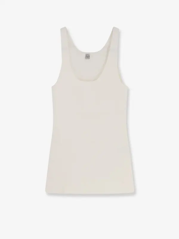 TOTEME Viscose Blend Tank Top - White