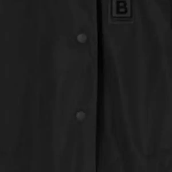 Burberry Hooded Coat With Logo Detail
