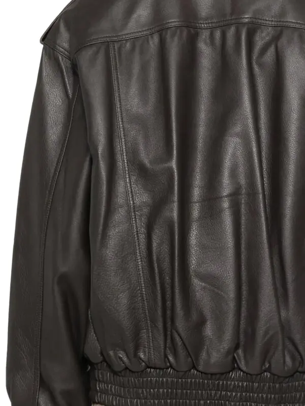 BLAZÉ MILANO Charlie Ares Bomber Jacket - Black