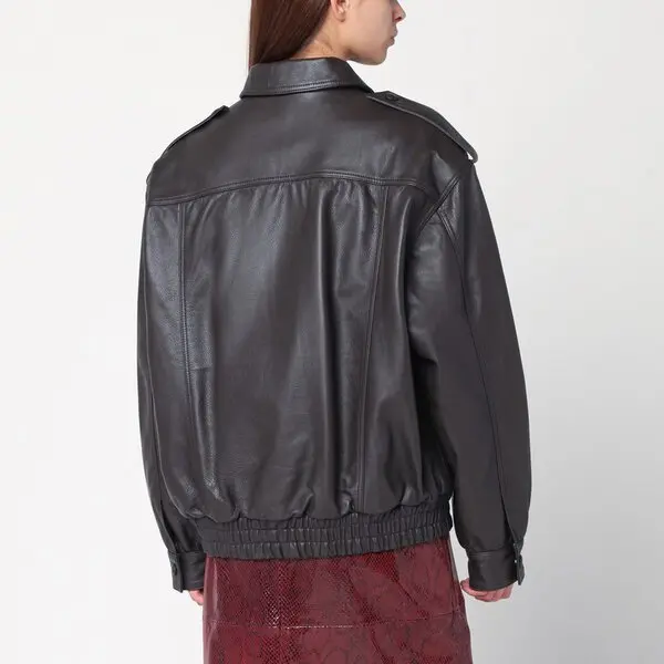 BLAZÉ MILANO Charlie Ares Bomber Jacket - Black