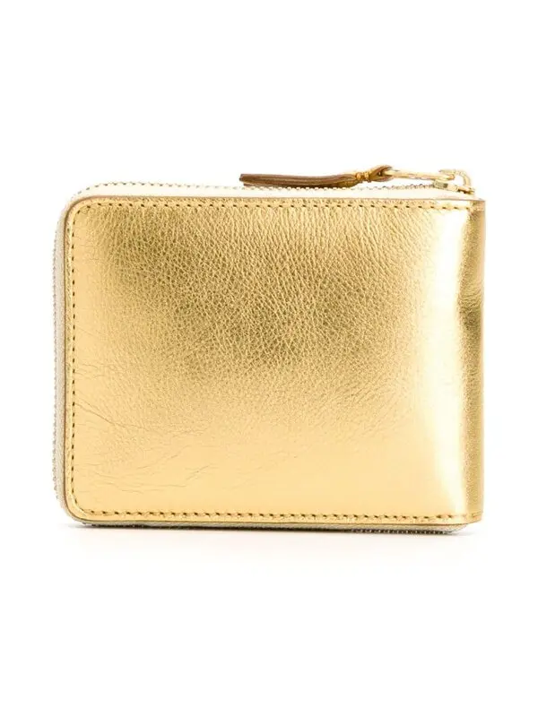 Comme Des Garçons Metallic Effect Wallet