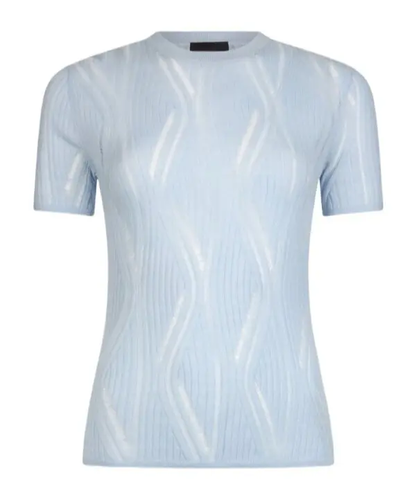 Liu Jo Short-sleeve Round-neck Top