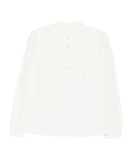 A.p.c. Gathered Popover Top - White