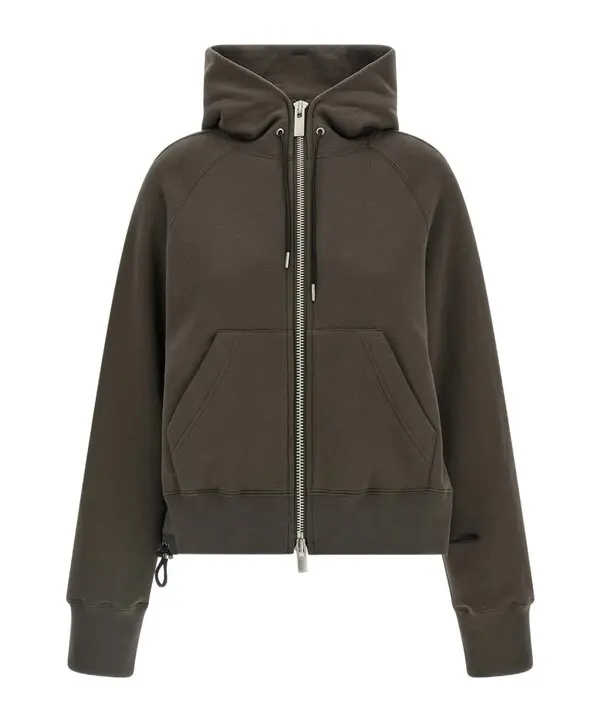 Sacai Cotton Hoodie - Green