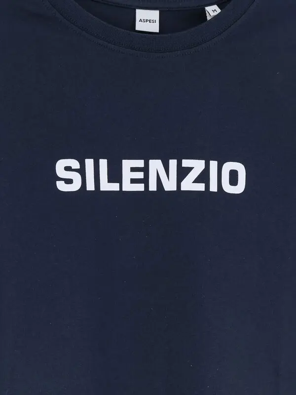 Aspesi Silenzio Print T-shirt