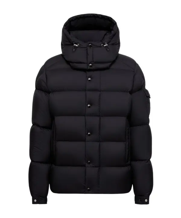 Moncler Maya 70 Hooded Down Jacket - Black