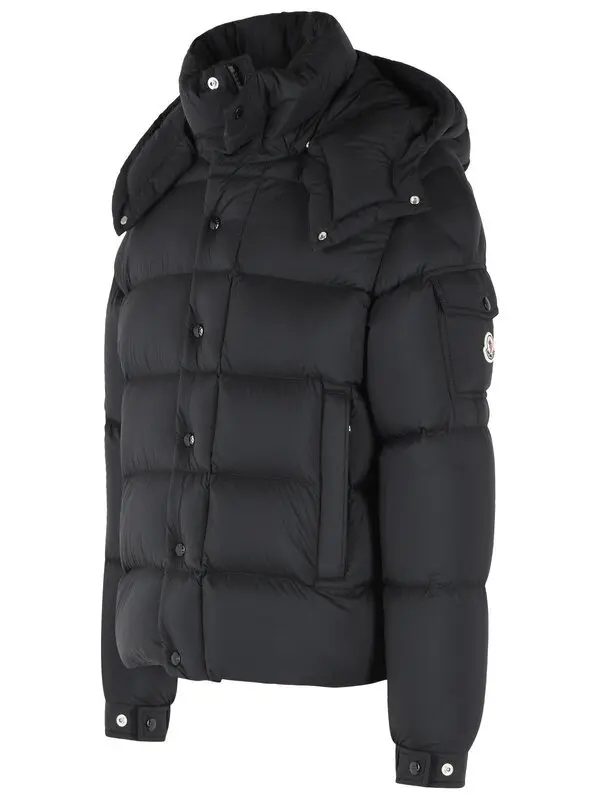 Moncler Maya 70 Hooded Down Jacket - Black