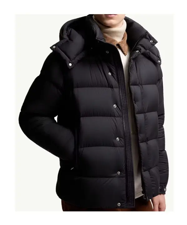 Moncler Maya 70 Hooded Down Jacket - Black