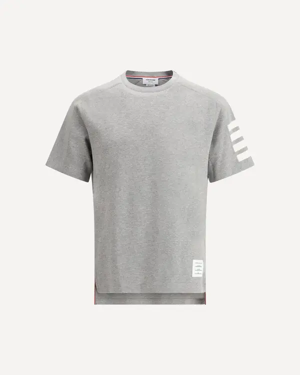 Thom Browne T-shirt With Horizontal Bands