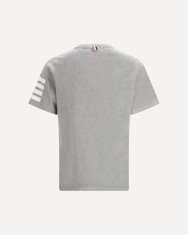 Thom Browne T-shirt With Horizontal Bands