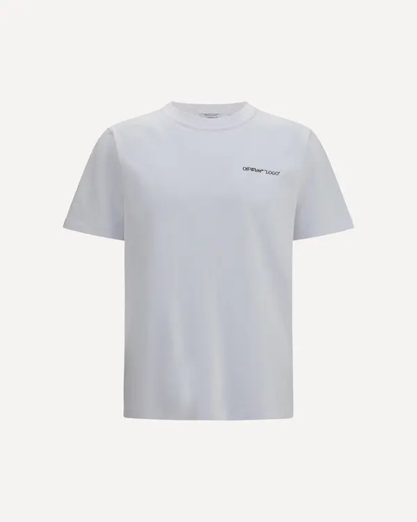 Off-White Logo Quote T-shirt - White
