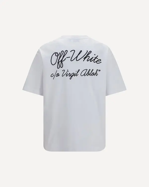 Off-White Script Logo Skate T-shirt Ale