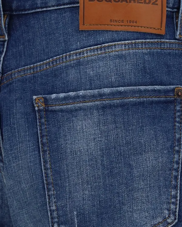 Dsquared2 Marine Short Denim Bermuda Shorts