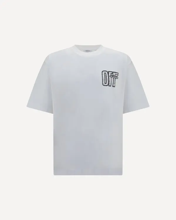 Off-White Motion Arrow Skate T-shirt