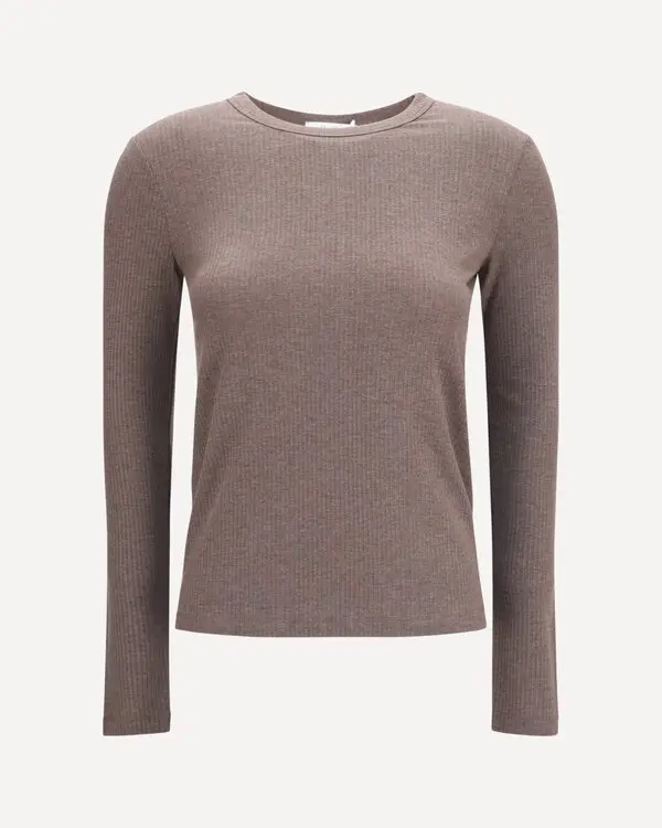 Max Mara Ribbed Long-sleeve Sweater - Brown