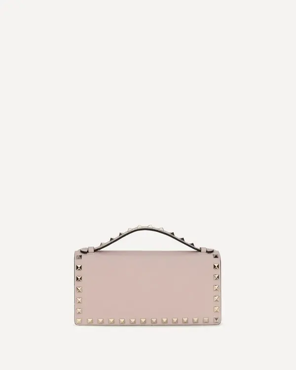 Valentino Garavani Rockstud Chain Wallet - Pink