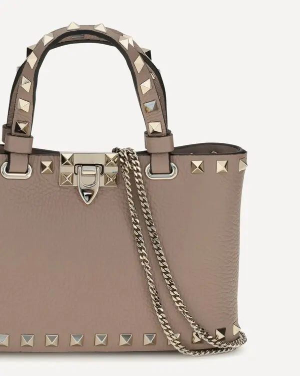 Valentino Garavani Rockstud Shopping Mini Handbag - Pink