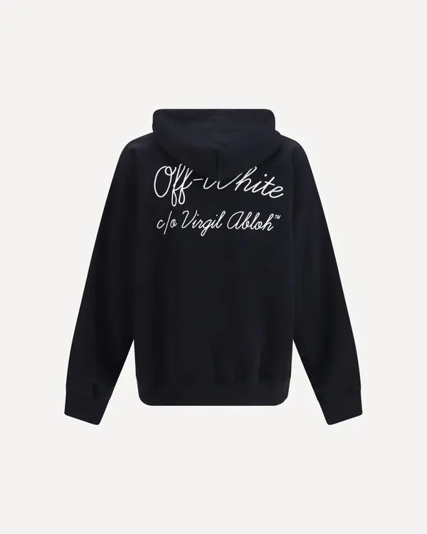 Off-White Script Logo Skate Hoodie Ale