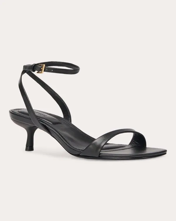 Simkhai Hannah Leather Sandal - Black