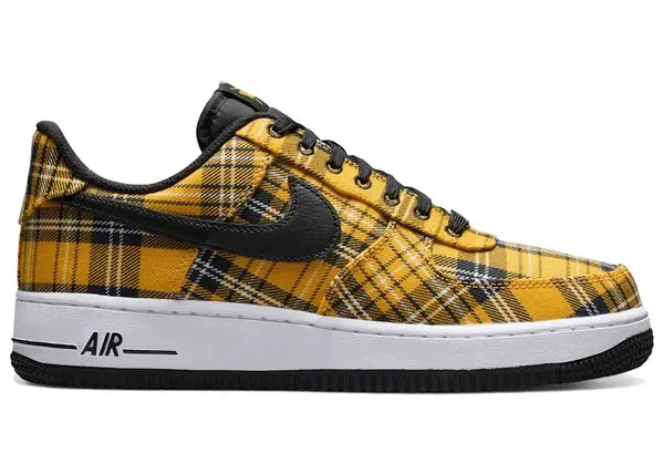 Nike Air Force 1 Low Clueless Yellow Plaid - Multi/color/black