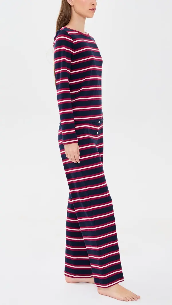 Morgan Lane Ellie Pajama Set - Rugby