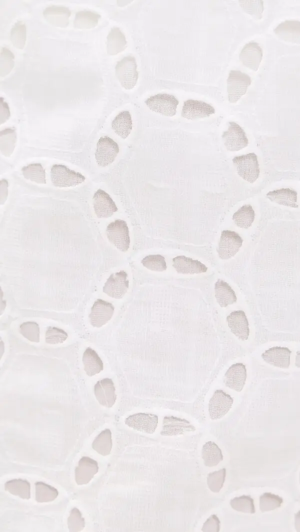 SIMONMILLER Isa Eyelet Shorts