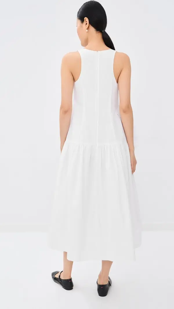 Simone Rocha Pressed Rosette Flounce Dress