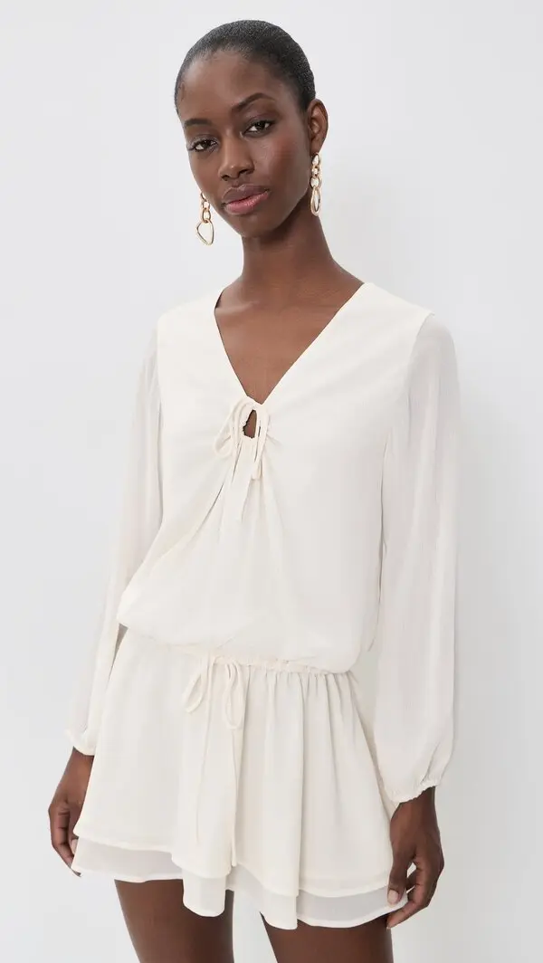 WAYF Nila Long Sleeve Dress