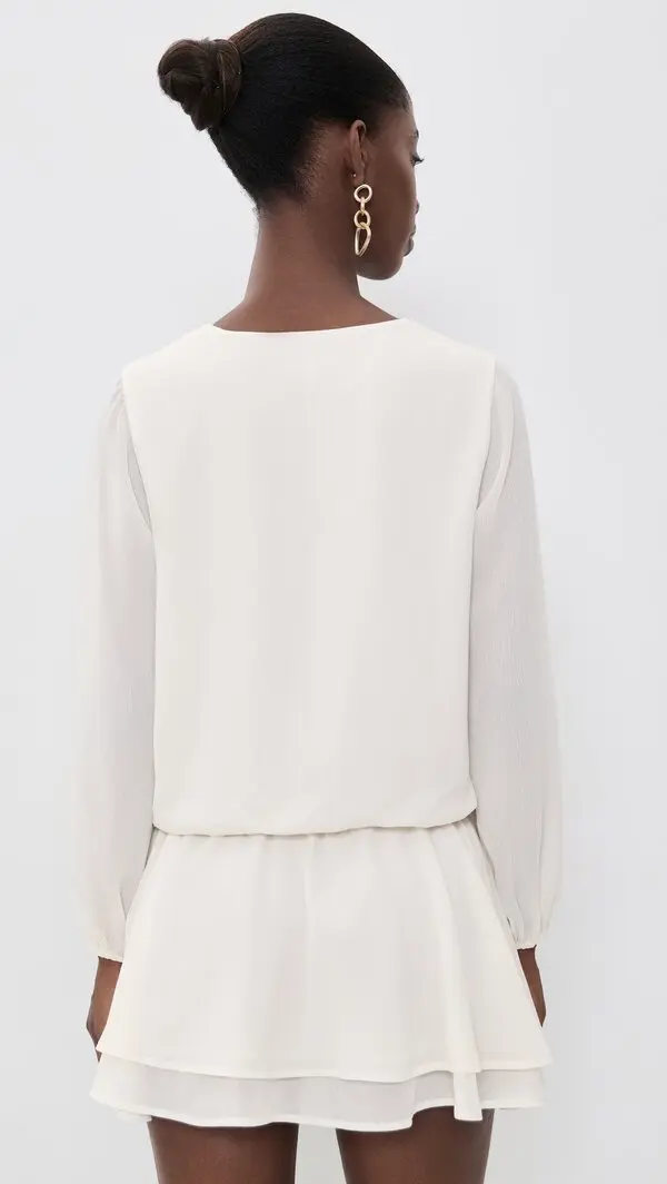 WAYF Nila Long Sleeve Dress