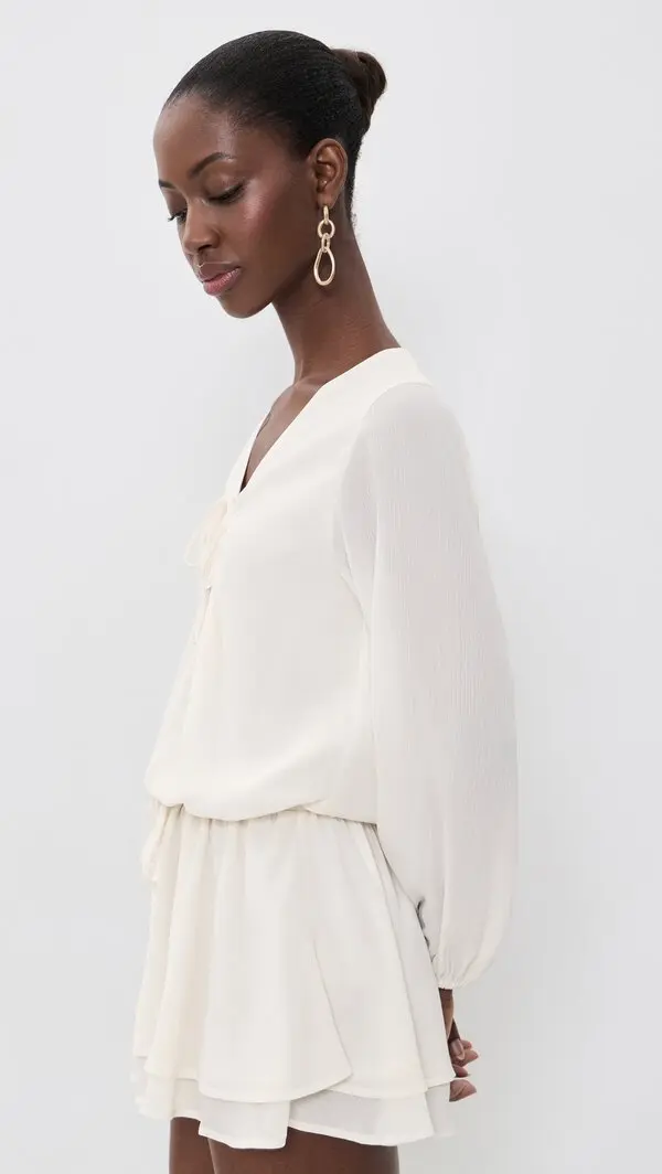 WAYF Nila Long Sleeve Dress