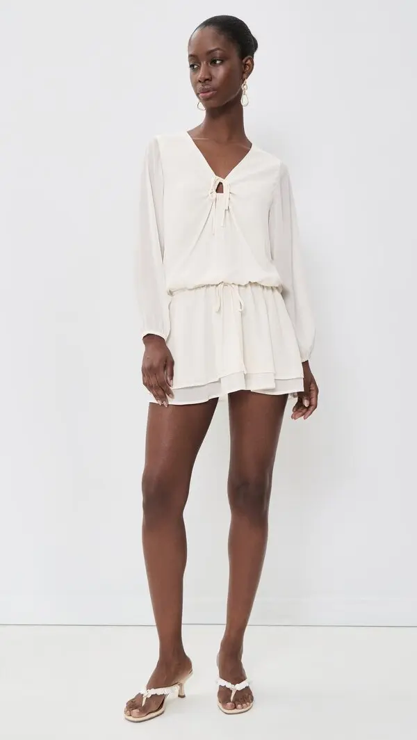 WAYF Nila Long Sleeve Dress