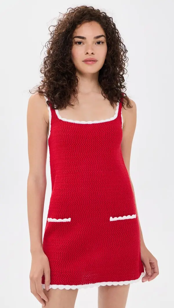 SEROYA Brianna Crochet Dress