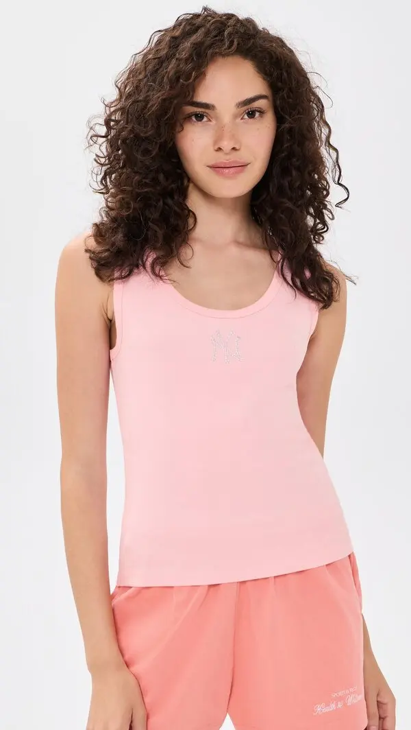 SPORTY & RICH Yankees Krystal Cropped Tank