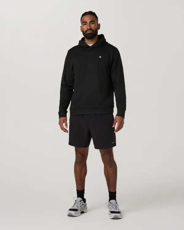 Vuori Kore Breathe Shorts Lined 7 - Black